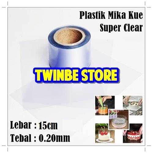 Jual Plastik Mika Kue Bening / Plastik Mika Pinggiran Nasi Cake Lebar ...