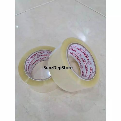 Jual LAKBAN 2 INCH x 100 YARD / LAKBAN 45mm 100YARD 2INCH / KUALITAS LAKBAN - Bening - Jakarta ...