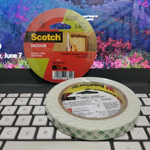 Jual 3M Mounting 110-3B Double Tape Indoor 3,5kg / Meter 12mm x 3m - Jakarta Barat - EL KEN ...