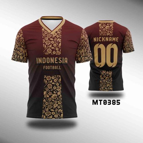 Jual KAOS JERSEY OLAHRAGA SEPAK BOLA FOOTBALL MOTIF BATIK ADA SIZE ...