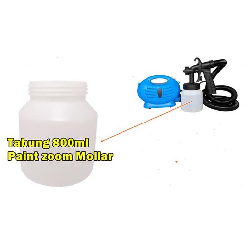Jual botol tabung cat 800ml spray gun listrik botol cat gun elektrik ...