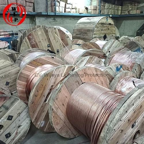 Jual Kabel Grounding Bare Copper BC Ukuran 240 mm Full Size SNI ...