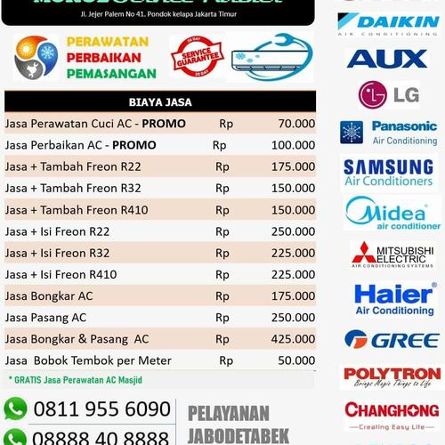 Jual ISI FREON BARU AC SPLIT 0,5PK - 1PK R32 - Jakarta Timur - MOKUL ...