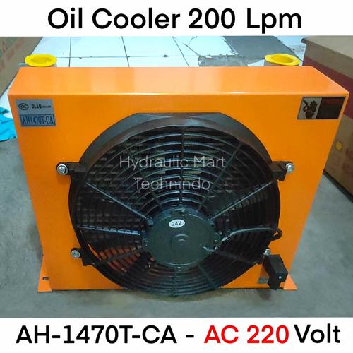 Jual Oil Cooler Hydrolik 200 Lpm-AC220 AH-1470T-CA merk OleoCooler - Kota Bandung - Hydraulic ...