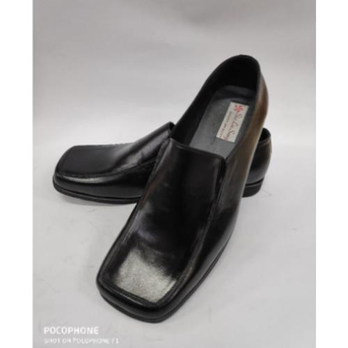 Jual Sepatu Pantofel Pria by Sin Lie Seng BIG SIZE 47 8909 - Hitam Sol ...