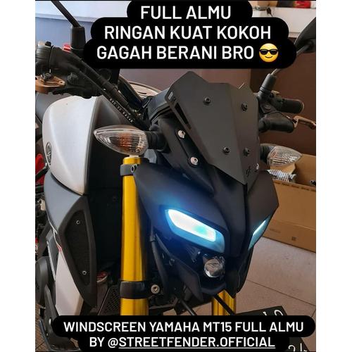 Jual Visor / Windscreen / Windshield Yamaha MT15 MT 15 by Street Fender ...
