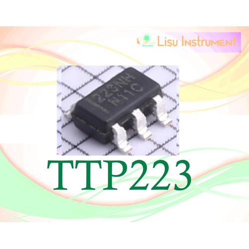 Jual TTP223-BA6 TTP223 1 Key Touch Pad Detector IC SOT23-6 - Ori Tontek ...