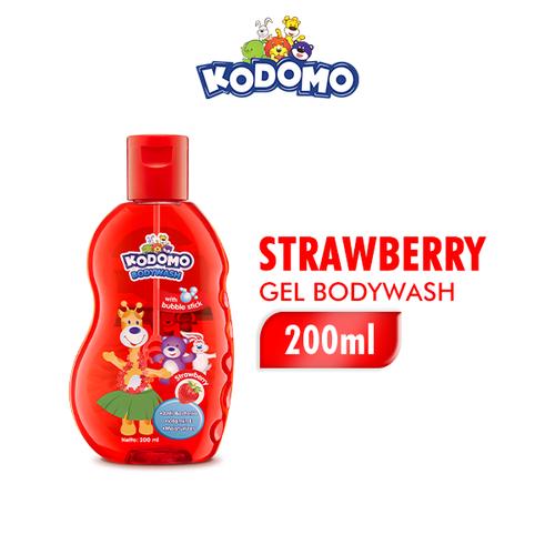 Jual Kodomo Sabun Mandi Gel Botol 200 ml - Strawberry - - Wings ...