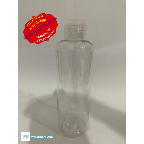 Jual Botol 250 ml FLIPTOP PET botol plastik 250 botol lotion 250ml 250 ...