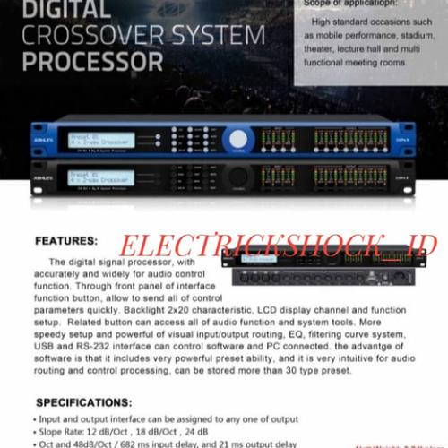Jual Speaker Management Ashley DSP 4.8 4 input 8 output - Jakarta Utara ...