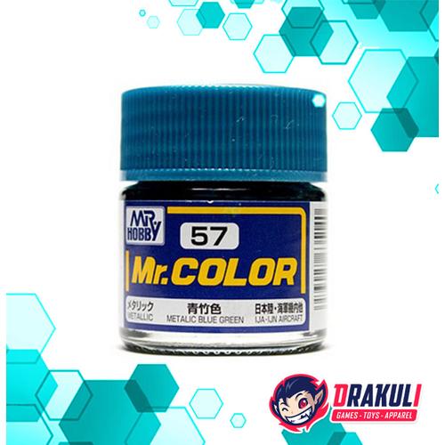 Jual Mr. Hobby Mr. Color Model Kit Paint - Metalic Blue Green C57 ...