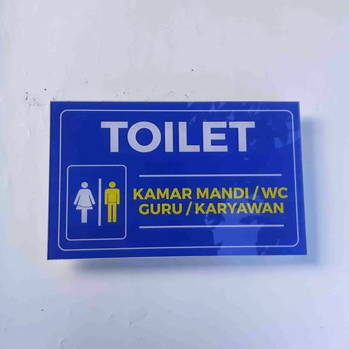 Jual Papan Akrilik Toilet Guru/Karyawan - Kab. Sleman - Syafana | Tokopedia Jual Papan Akrilik Toilet Guru/Karyawan - Kab. Sleman - Syafana | Tokopedia