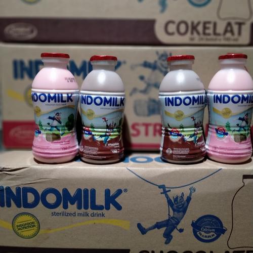 Jual INDOMILK UHT Botol 190 ml Isi 24 Botol - Coklat - Jakarta Selatan - toko agnes(78) | Tokopedia