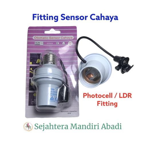 Jual Fitting Sensor Cahaya AP608 Photocell LDR Fitting - Kota Bandung ...