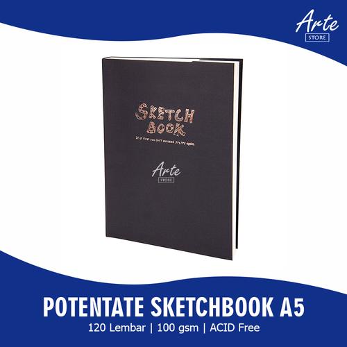 Jual Buku Sketsa - POTENTATE Sketchbook A5 Soft Cover - Kota Tangerang ...