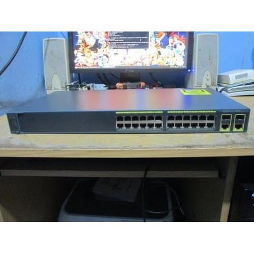 Jual Switch Hub 24 Port Cisco Catalyst 2960 Dengan 2 Port Gigabit Dan ...