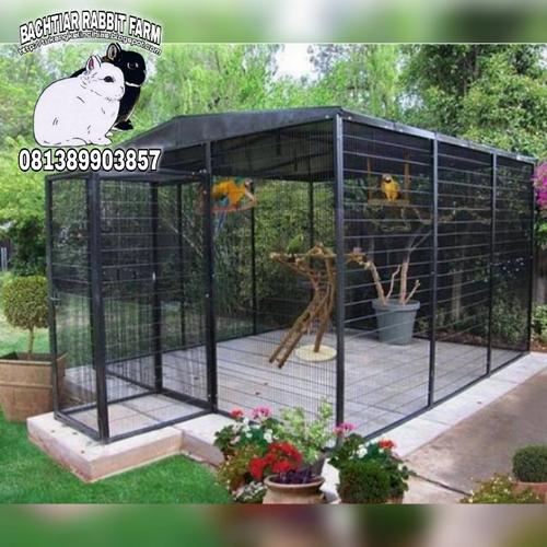 Jual KANDANG AVIARY KAYU/BESI HEWAN BURUNG KUCING KELINCI - Kab. Bogor ...