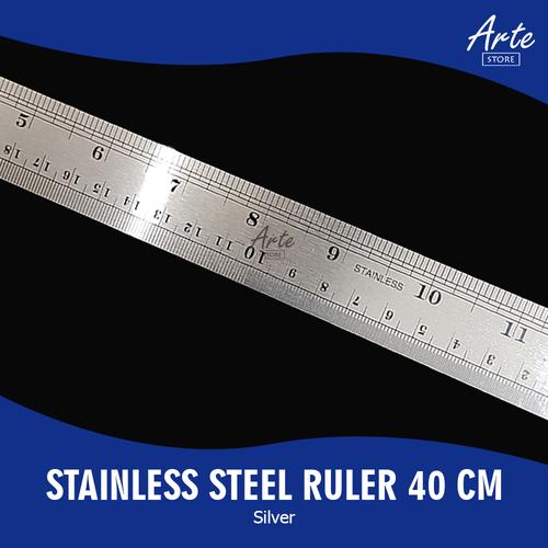 Jual Penggaris Besi - Stainless Steel Ruler 40 cm - Kota Tangerang ...