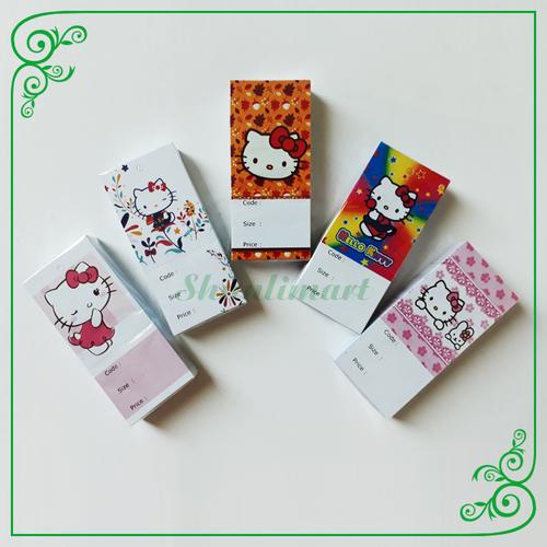 Jual Hang Tag Baju Anak / Label Harga Hello Kitty/Price Tag Hangtag ...