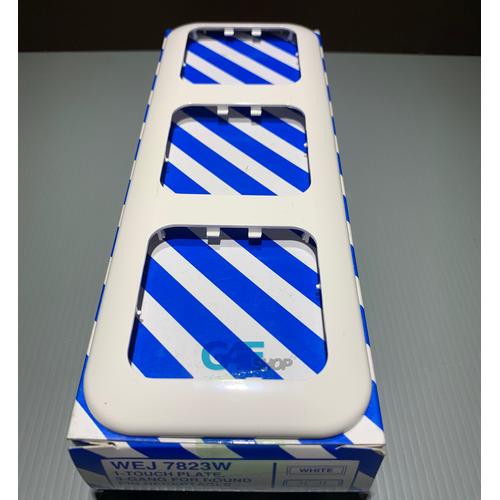 Jual PANASONIC / WIDE SERIES / FRAME PLATE 3 GANG 6 DEVICE - WEJ7823W ...