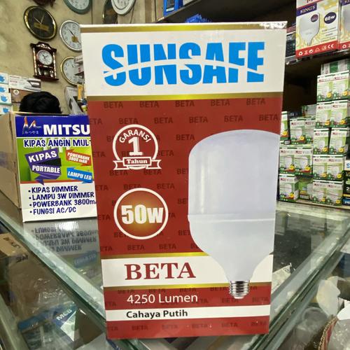 Jual Lampu LED 50watt SUNSAFE BETA / bohlam led 50w - Kota Palembang ...
