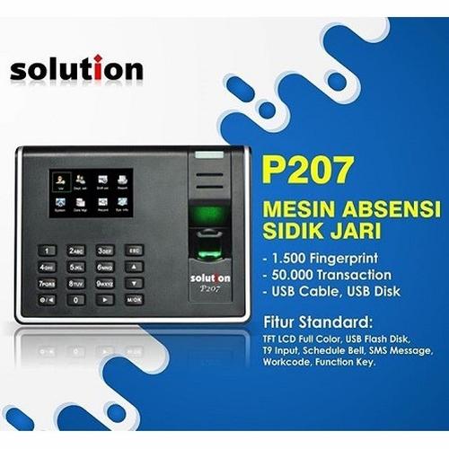 Jual Finger print fingerprint mesin absen absensi portable solution P207 - Kota Denpasar ...