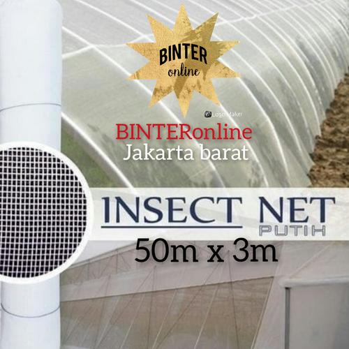 Jual insect net 50m x 3m - Putih, 50m x 3m - Jakarta Barat ...