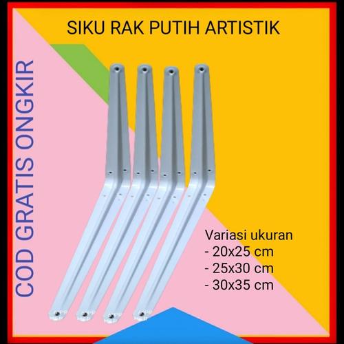 Jual SIKU RAK DINDING BESI BUKU L BRACKET AMBALANPENYIMPANAN ...