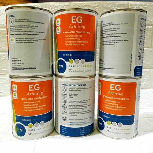 Jual Artemia EG artemia SEP ART by INVE Netto 425gr mudah memanen dg ...