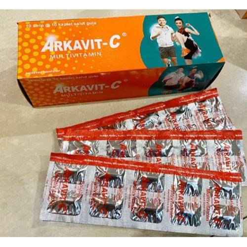 Jual Arkavit C box vitamin c 500mg isi 100 Tablet - Jakarta Selatan ...