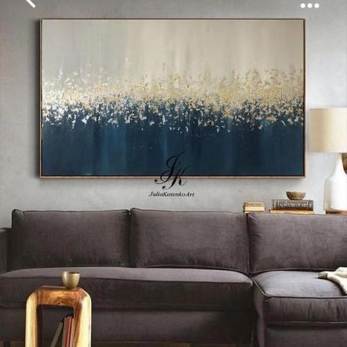 Jual lukisan abstrak modern shop - 60×90 - Kab. Bandung - fidriart ...