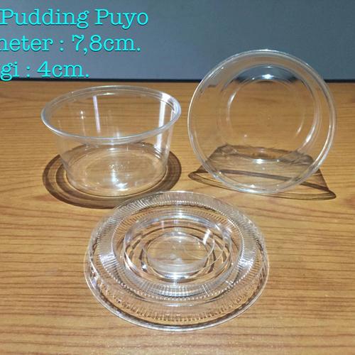 Jual Cup Puding Puyo uk 130 ML Tutup Flat - Kota Tangerang - Plastick ...