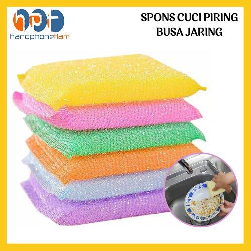Jual Spon Busa Cuci Piring Sabut Jaring Spons Dishwashing Sponge ...