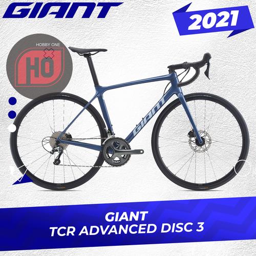 Promo GIANT TCR ADVANCED DISC 3 2021 Blue Ashes - Sepeda Full Bike - ML ...