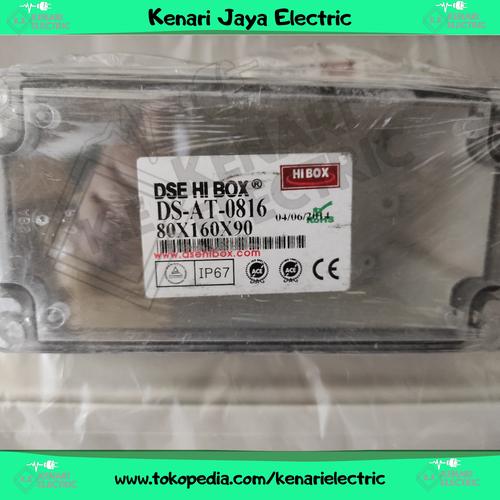 Jual Hibox Box Panel DSE 0816 Transparan / Junction Box Hibox 80x160x90 ...