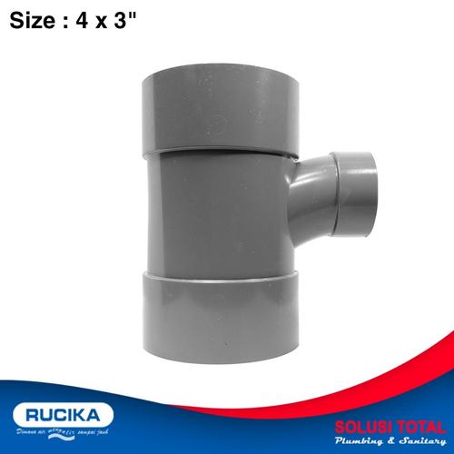 Jual TY 90 Derajat D 4 x 3 Inch Tee Y D 4 x 3" PVC Rucika - Jakarta ...