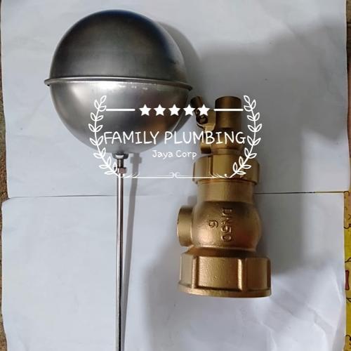 Jual PELAMPUNG FLOATING VALVE RADAR TANDON YUTA BOLA STAINLESS 1 1/2 ...