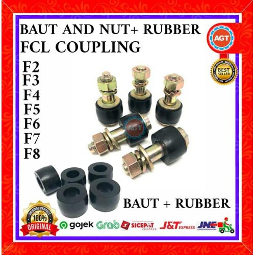 Jual FCL F3 COUPLING BAUT + NUT + RUBBER COMPLETE SET - Jakarta Pusat - TOKO AGT-JKT | Tokopedia