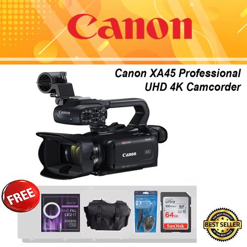 Promo Canon XA45 Professional UHD 4K Handycam Camcorder XA 45 ...
