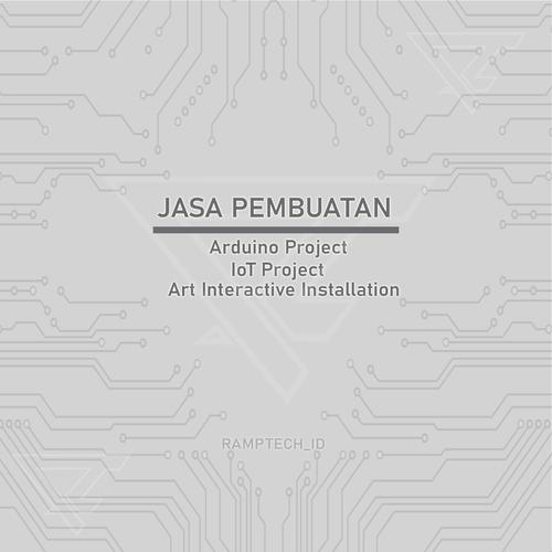 Jual Jasa Pembuatan Project Arduino IOT ART INTERACTIVE INSTALLATION ...