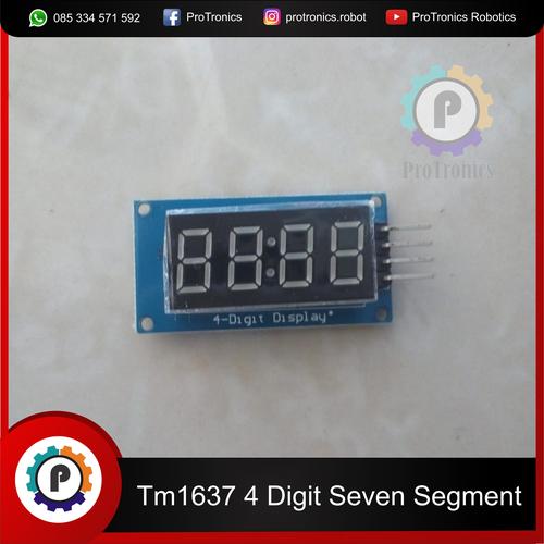 Jual TM1637 DISPLAY MODULE FOR ARDUINO 7 SEGMENT 0.36INCH CLOCK - Kota ...