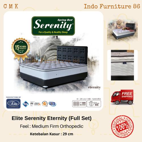 Jual Full Set Kasur Springbed Elite Serenity Eternity Matras - 200 x ...