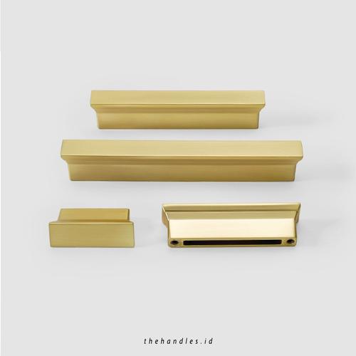 Jual [READY] H208-G - Handle Gold Emas Tarikan Gagang Lemari Minimalis ...