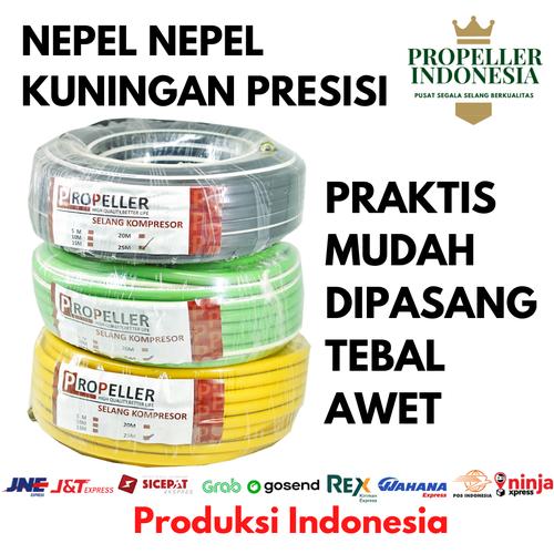 Jual Selang Paket Kompresor Kuning 15M Hose Selang Kompresor Angin ...
