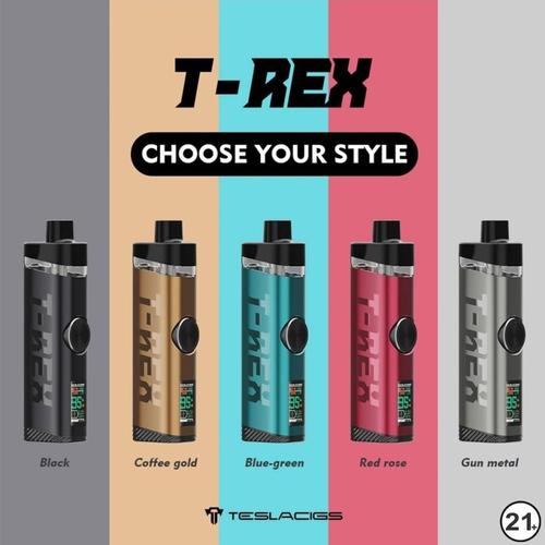 Jual T-REX 95W Pod Kit by Teslacigs - COFFEE GOLD - Kota Tangerang ...