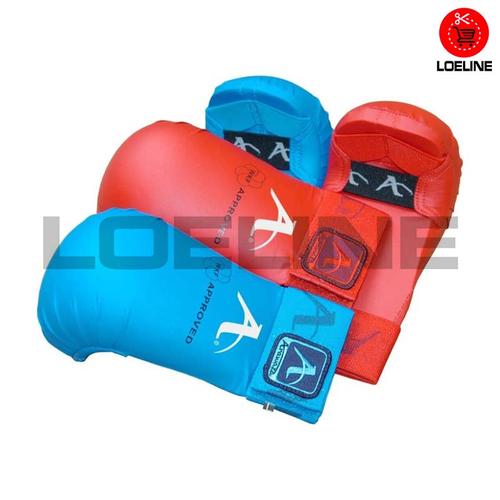 Jual Sarung Tangan Karate PU Arawaza Hand Protector Gloves WKF Approved ...