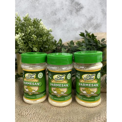 Jual Green Valley Grated Parmesan Cheese 80 gr - NO EXTRA BOX - Jakarta ...