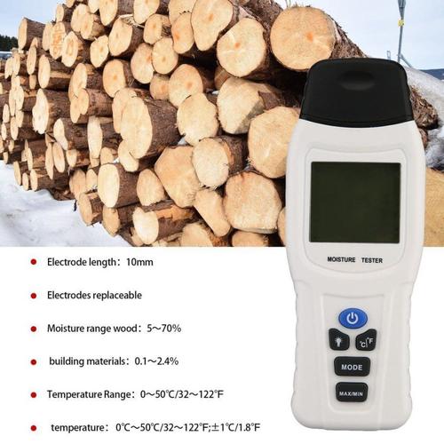 Jual Alat Ukur Kelembaban Kayu & Tembok Dinding Material Bangunan Beton ...
