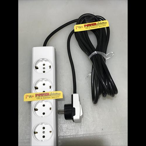 Jual Kabel listrik extension tambahan kabel roll 3x1.5mm 4 Lubang Broco ...