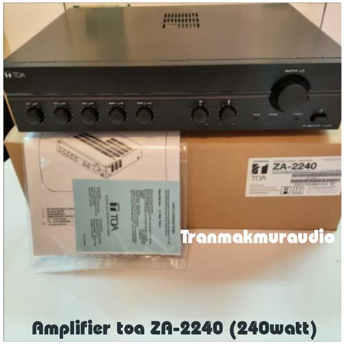 Jual Amplifier toa Ampli toa ZA 2240 (240watt) original - Jakarta Barat ...